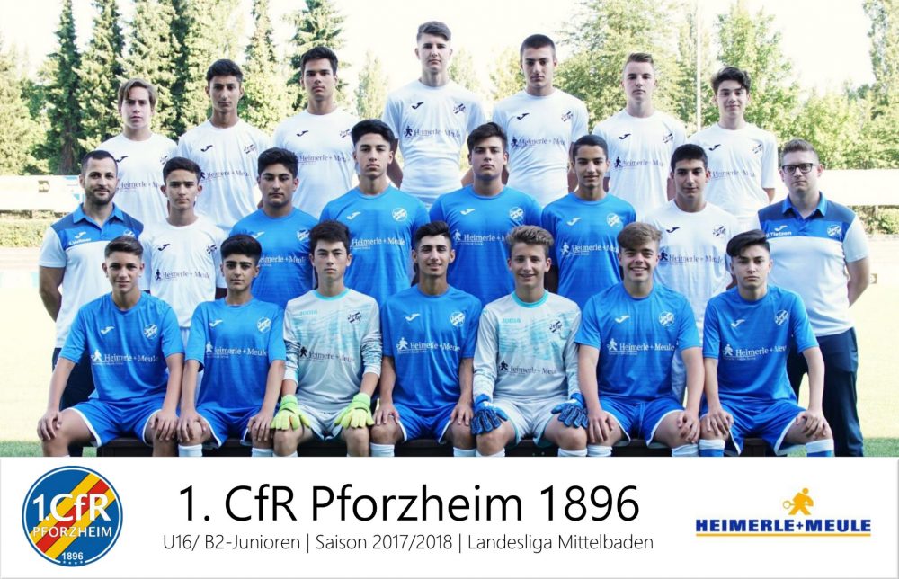 U16 / B2 Kader – 1. CfR Pforzheim 1896